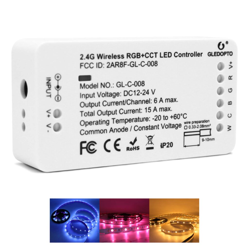 Smart Home RGB Strip Controller - 2.4G+WiFi | Saifi Design Store